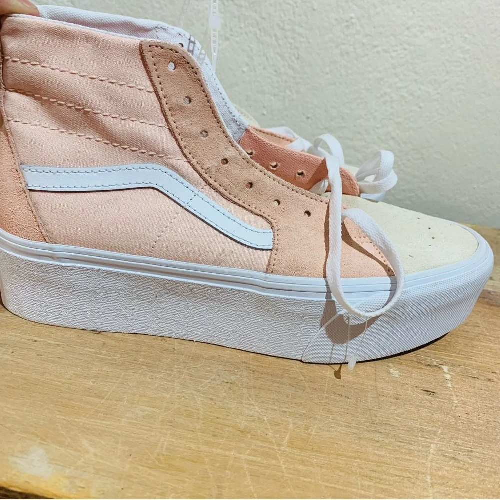 Vans | Shoes | Vans Womens Sk8hi Colorblock Tapered Sneakers Platform ...